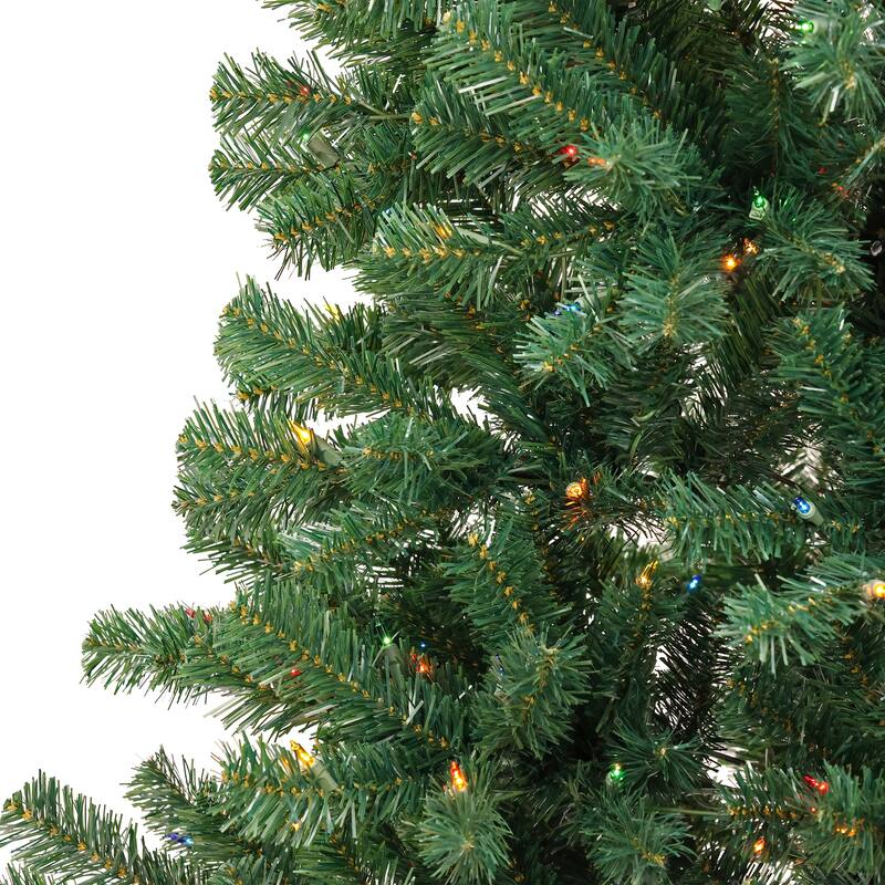 National Tree Company 6 ft. Pre-lit Acacia Christmas Tree, 300 Multi ...