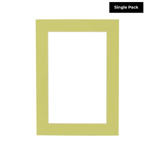 22x28 Mat for 20x24 Photo - Pistachio Green Matboard for Frames ...