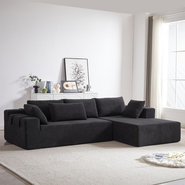 black bed settee