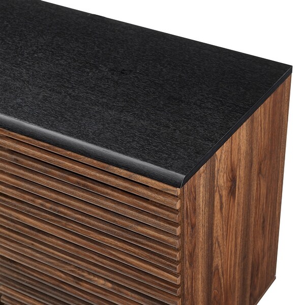 Strick & bolton sliding slat door sideboard store