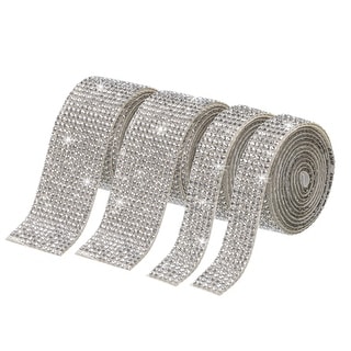 2 Roll 1 Yard 13.5/27mm Self Adhesive Crystal Ribbon - Bed Bath ...