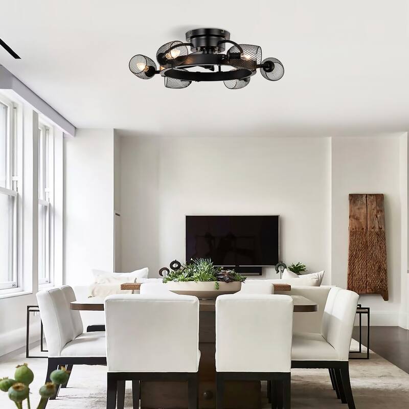 Light Reviews WESTTREE Celling Fans With Lights,Dimmable Flush Mount ...