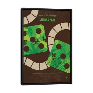 iCanvas "Jumanji Minimal Movie Poster" by Chungkong Framed Canvas Print ...