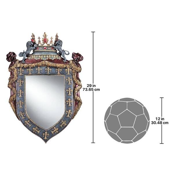 Design Toscano Chateau St. Roche Sculptural Wall Mirror - Multi - A ...