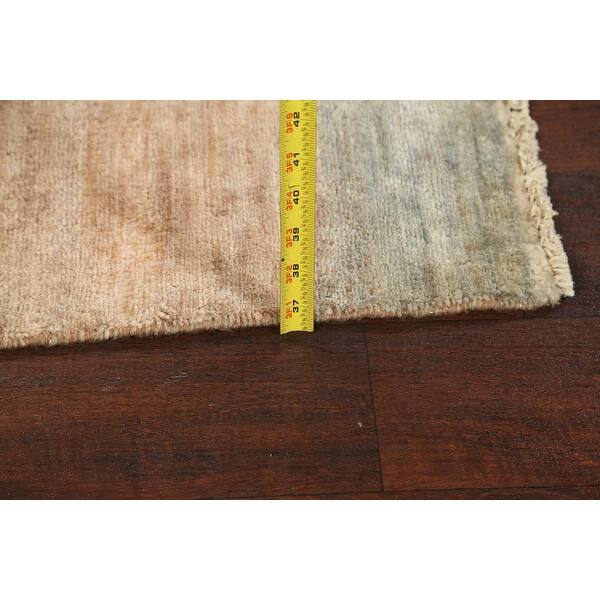 Contemporary Gabbeh Kashkoli Oriental Runner Rug Wool Hand-knotted - 2 ...
