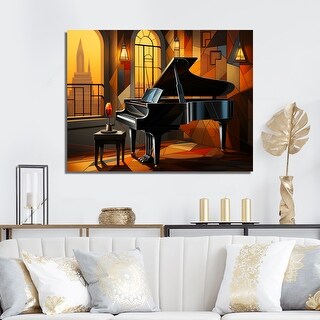 Designart "Harlem Renaissance Stride Piano Rhythms IV" Harlem ...