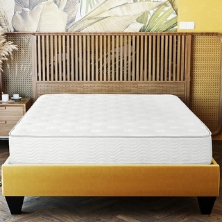 9 in. California King Pocket Coil Spring Mattress in a Box, Pressure ...