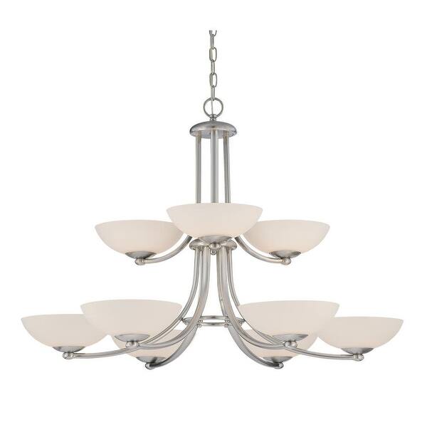 Dolan Designs 2902 9 Light Up Lighting Chandelier from the Rainier ...