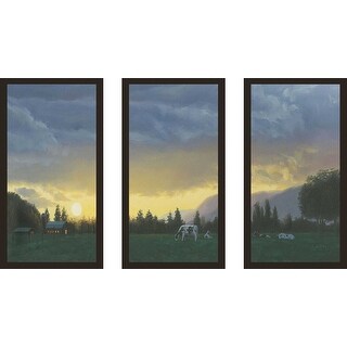 "Farm Life II" by James Wiens 3 Piece Print on Acrylic - Bed Bath ...