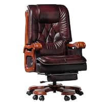 Kinnls Jones Big Tall Executive Office Chair With Massage Genuine ...