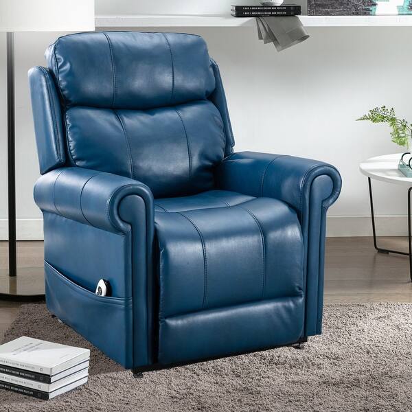 All Electric Massage Recliner Lift Sofa Chair Leather Gel Adjustable ...