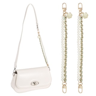 Pearl Bag Extender Chain, Flower Purse Strap Extenders Chain Purse ...