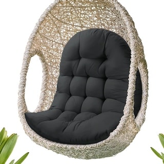 Thick Button-Tufted Outdoor Swing Chair Cushion with High Elasticity PP ...