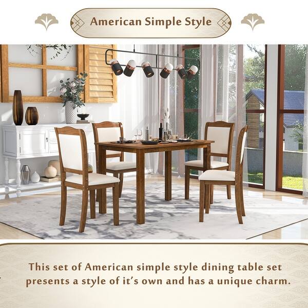 american style dining table