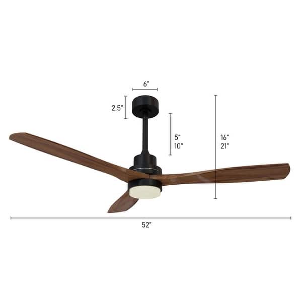 3 Wood Fan Blade Ceiling Fans - Bed Bath & Beyond - 35592378