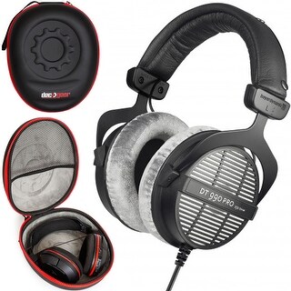 BeyerDynamic PRO Studio Open Headphones for Mixing Mastering and case ...