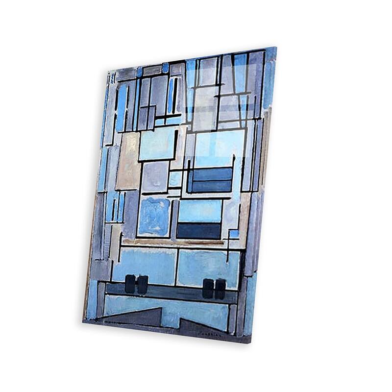 Composition No. 9, 1914 Print On Acrylic Glass by Piet Mondrian ...