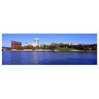 "Buildings in a city, Wichita, Kansas" Poster Print - Bed Bath & Beyond ...