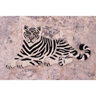 Decorate Wild Bengal Baby Tiger Animal Design Area Rug - 1'8''x2'10 ...