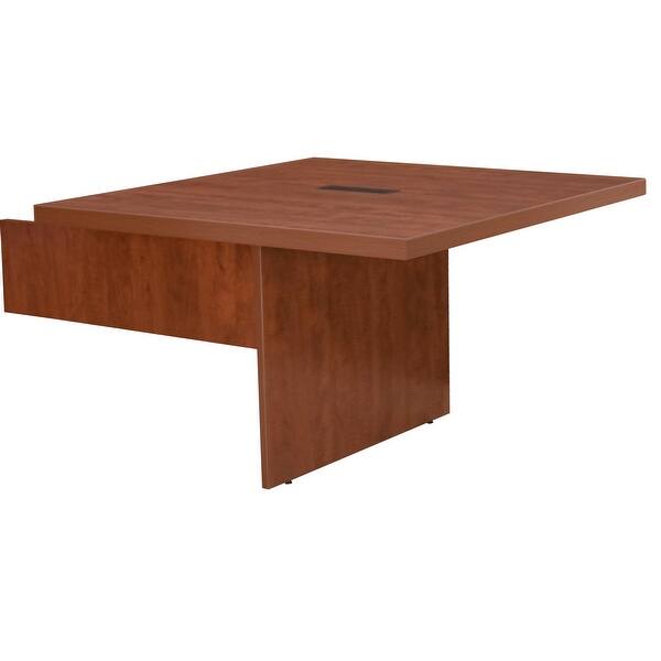 Legacy 48" Modular Conference Table Extension with Power Data Grommet ...