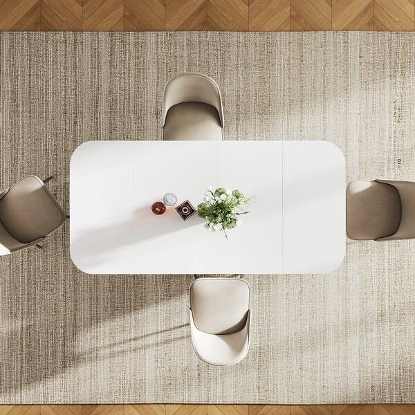 top view dining table