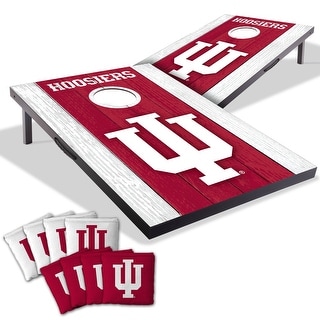 Indiana Hoosiers NCAA Compact 2x3 Tailgate Cornhole Board Set - Bed ...