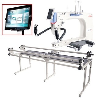 Grace Q'Nique 21 Pro Quilting Machine with Continuum II 8' Frame and ...