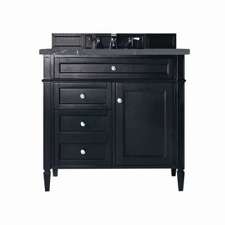 James Martin Vanities 650-V36-3PBL Brittany 36" Single Basin Poplar ...