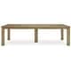 Signature Design by Ashley Galliden Light Brown Dining Extension Table ...