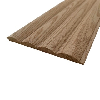 Timeline 103-.5 Fluted 5" x 72" Oak Wall Paneling - Sold by Carton ...