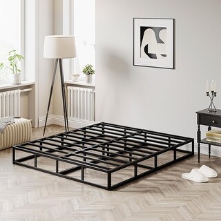 Full Size Low Profile Box Spring with Durable Cover, Easy Assembly ...