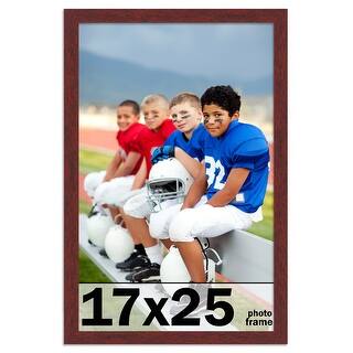 17x25 Frame Brown Picture Frame - Complete Modern Photo Frame Includes ...
