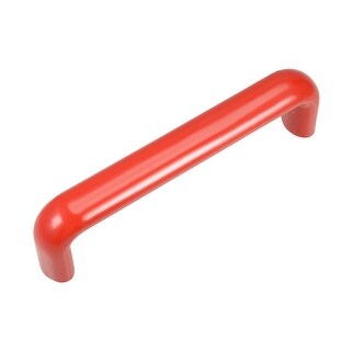 Plastic Pulls Handle 200mm Hole Centers Red for Industrial Machine ...