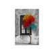 Tree in Front of Window Rainbow Pop Color Pop Print On Acrylic Glass by ...