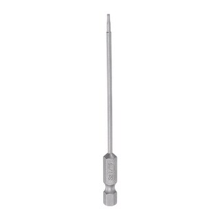 1/16" Hex Screwdriver Bit SAE 1/4" Hex Shank 4" Length Magnetic Power ...