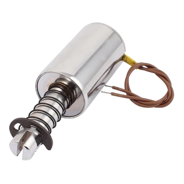 DC 24V 10mm Stroke 5.5~12Kg Force Pull Type Solenoid Electromagnet ...