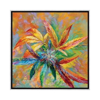iCanvas "Marijuana Art " by Leon Devenice Framed - Bed Bath & Beyond ...