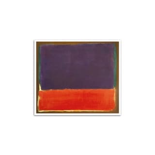 No 14 - Mark Rothko Most Expensive Paintings Matte Poster 24x21 - Bed ...