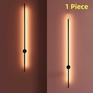 LED Linear Wall Light Long Strip Wall Lamp Hardwired Sconce - 39.4 ...