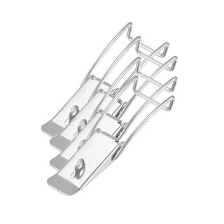 201 Stainless Steel Spring Loaded Toggle Latch Catch 118.5mm, 4 pcs ...