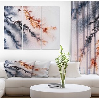 Designart "Moss Agate and Dendrite Crystals macro'Stone Photographic on ...