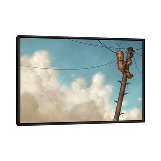 iCanvas "Transmission" by Matt Dixon Framed Canvas Print - Bed Bath ...