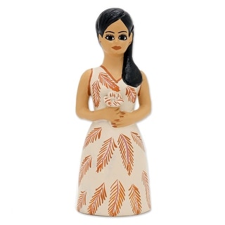 Novica Handmade Jurema Ceramic Figurine - Bed Bath & Beyond - 37563326