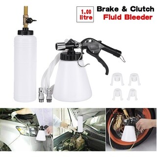 1L Pneumatic Brake Bleeder Kit Car Air Extractor Clutch Oil Bleeding ...