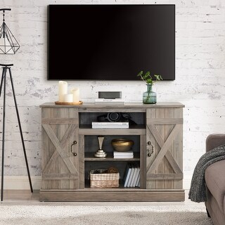 Classic TV Stand Antique for TV up to 50",Media Entertainment Console ...