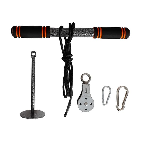 Pulley Cable Machine Muscle Strength Equipment Forearm Wrist Roller ...