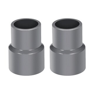Reducing Coupling Hub by Hub, DWV Pipe Fitting, Gray 2Pcs - Bed Bath ...