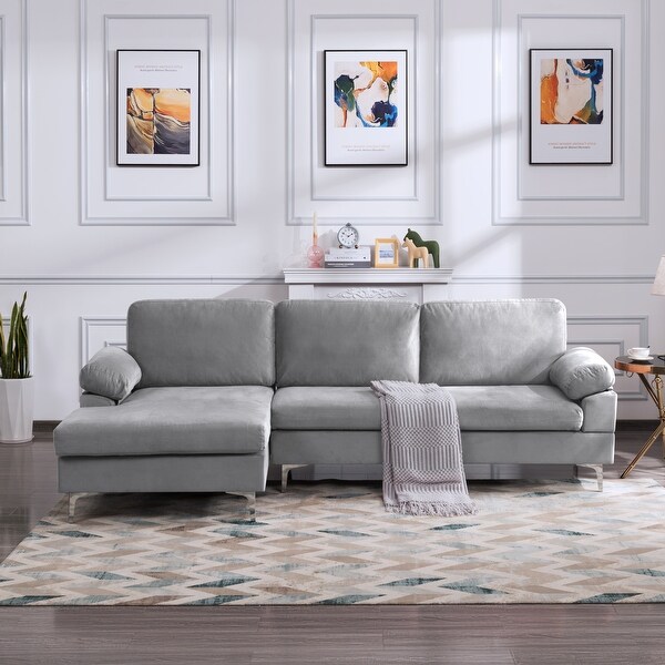 Left hand facing chaise sofa store