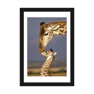 iCanvas "Giraffe, Africa, Kenya, Masai Mara." by Marilyn Parver - Bed ...