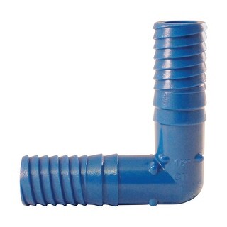 Apollo ABTE12 Blue Twisters Irrigation 90 Degree Elbow, Polypropylene ...